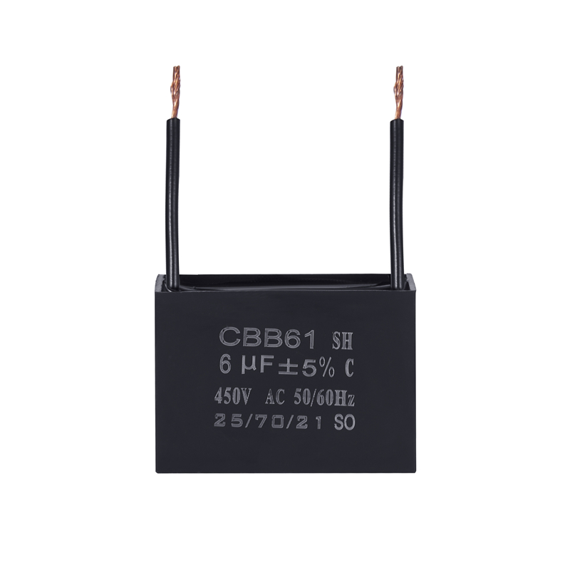 China CBB61 Metallized Polypropylene Film Capacitor-Double Wire ...